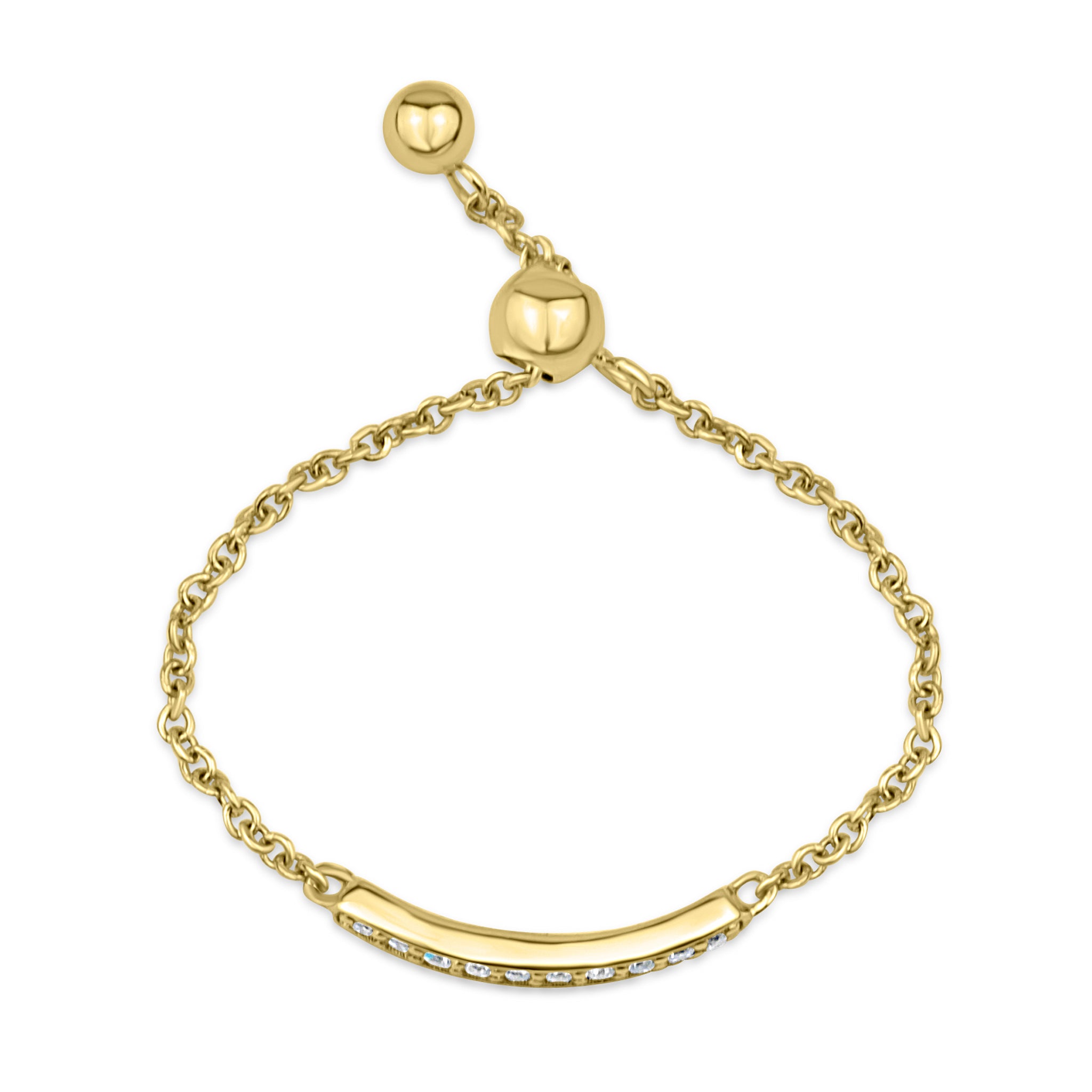 Pavé Diamond Bar Chain Ring – Jayce Wong